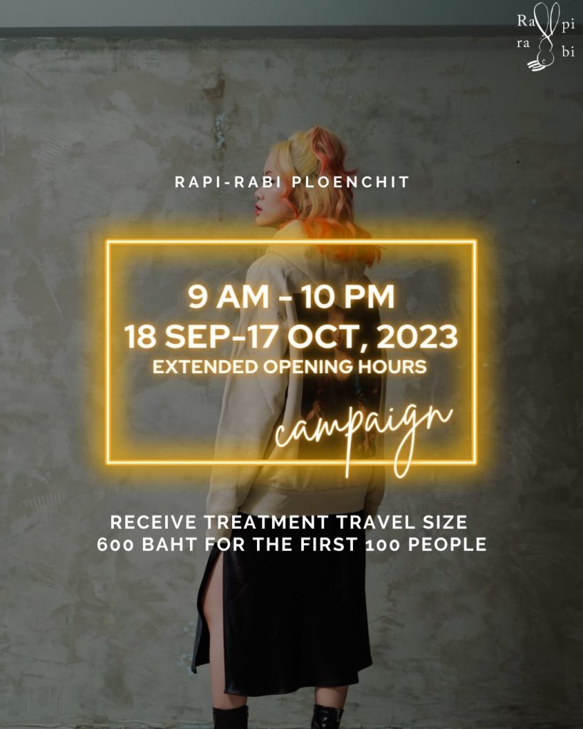 Grand opening Rapi-rabi Ploenchit campaign🚪🐇 18 Sep, 2023 By Rapi-rabi ...